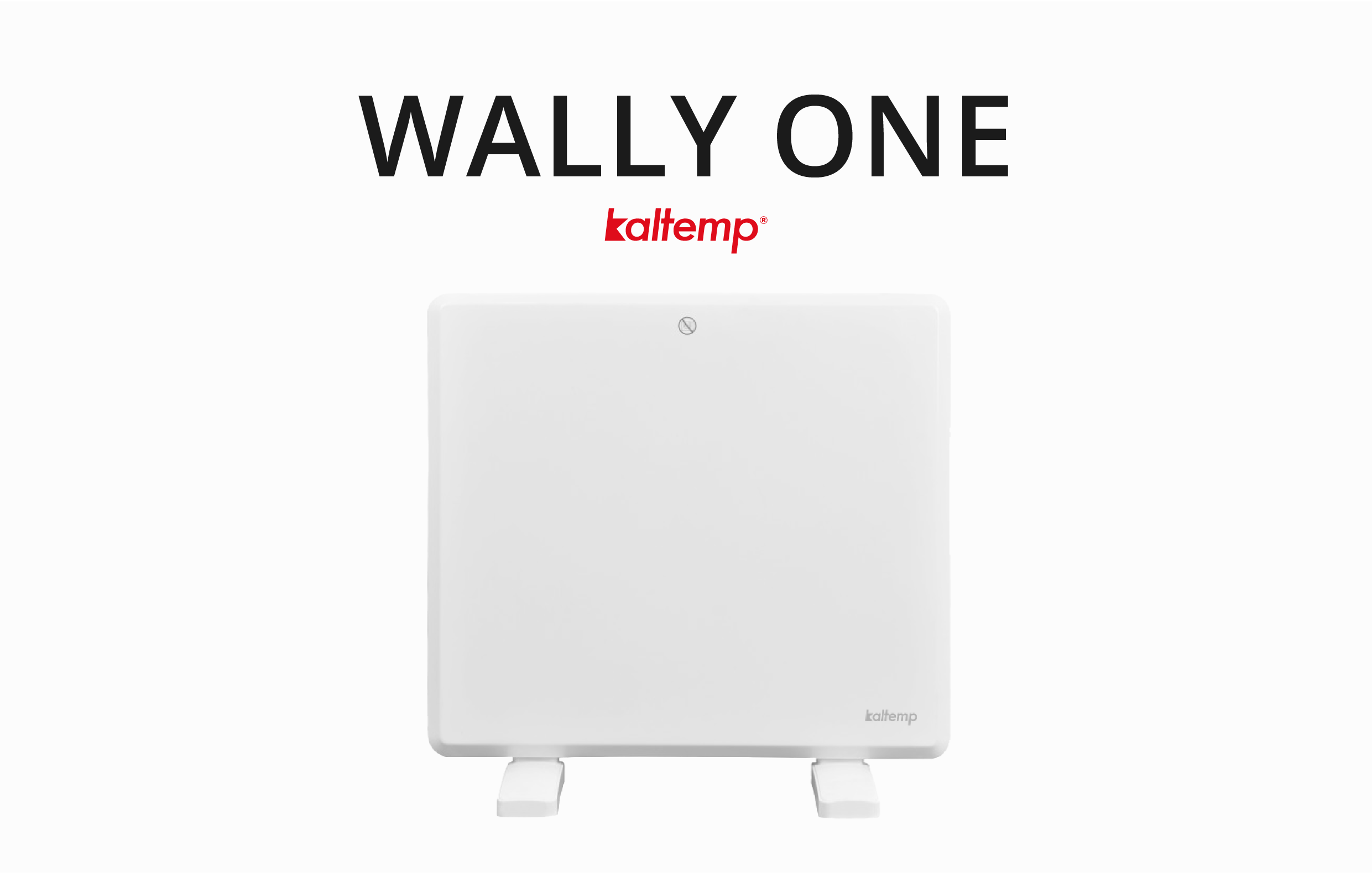 Estufa Calefactor Eléctrico Kaltemp Wally One O 1800 Wifi | 22 m2